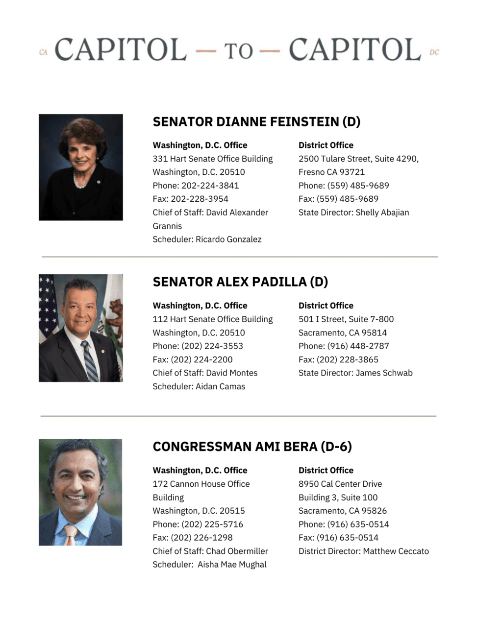 Welcome to the Cap-to-Cap policy experience • Cap to Cap